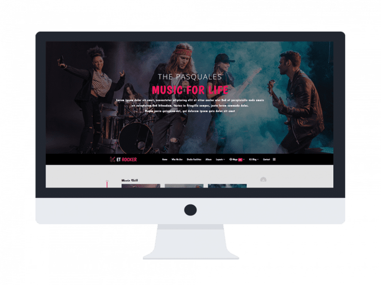 ET Rocker – Lively Joomla Music template - Age Themes