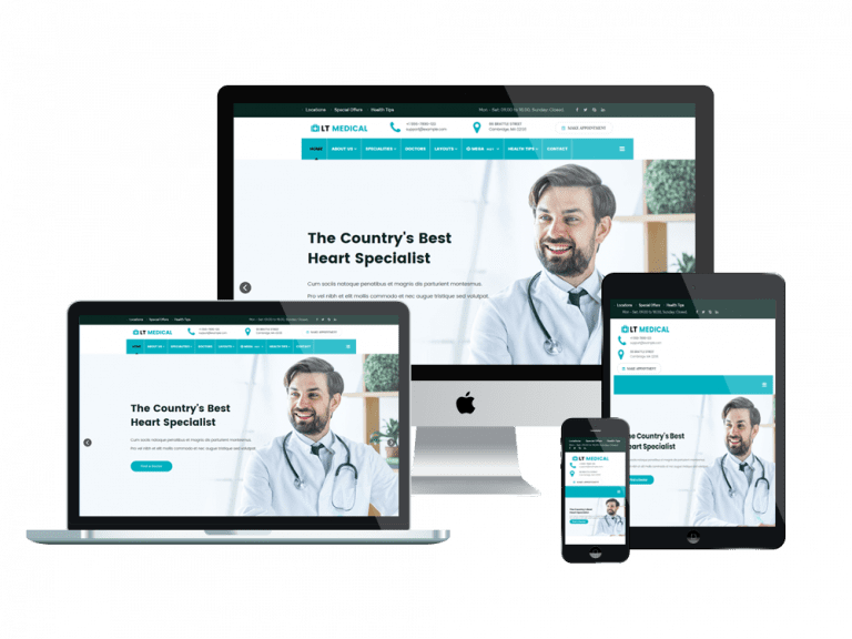 LT Medical - Beneficial Joomla Medical Website Template - Age Themes