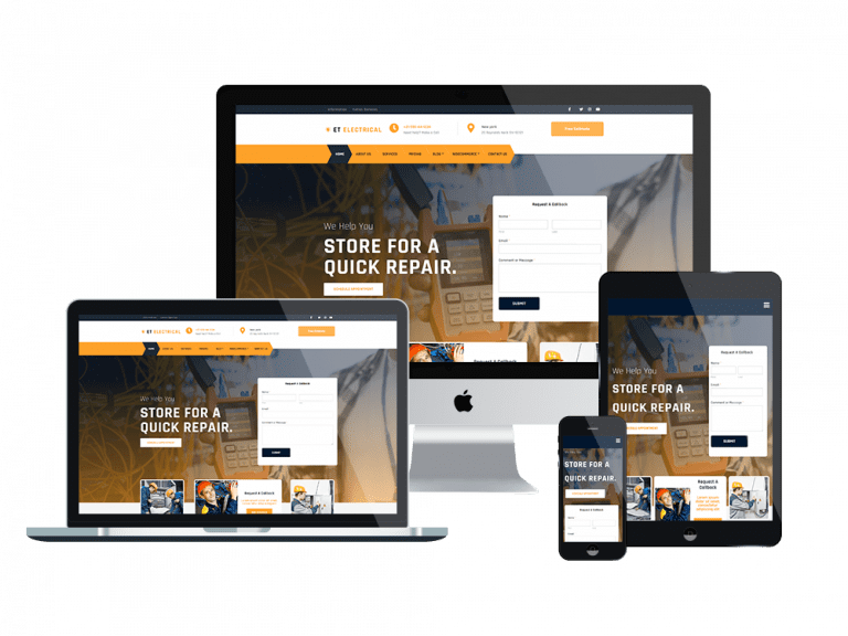 ET Electrical – Intuitive WordPress Electrician theme - Age Themes